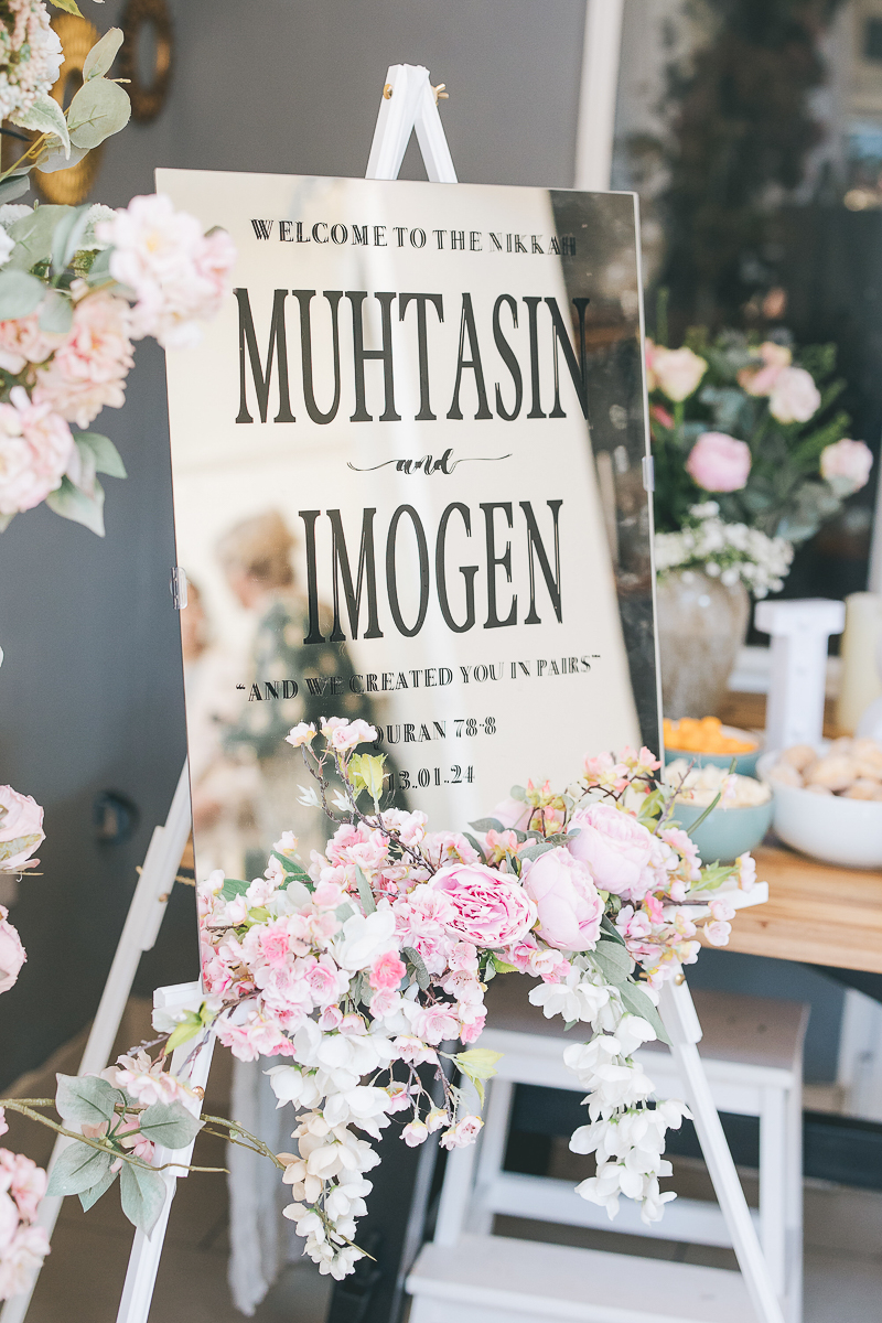 Nikkah Ceremony – Imogen and Muhtasin - Red Peacock Photography